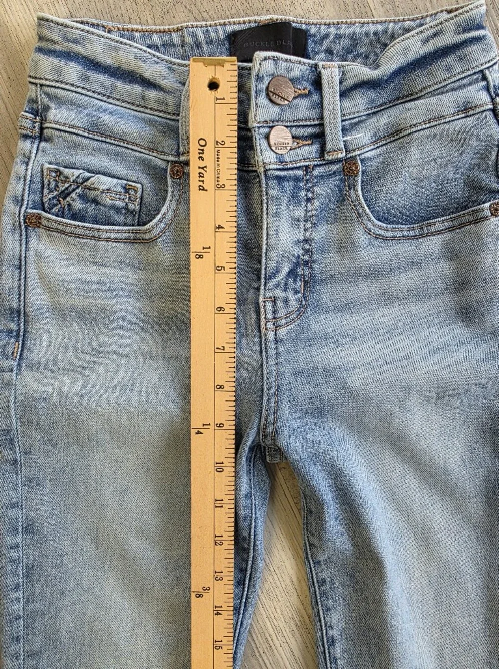 Buckle | Jeans | Buckle Light Wash Blue Skinny Jeans | Poshmark